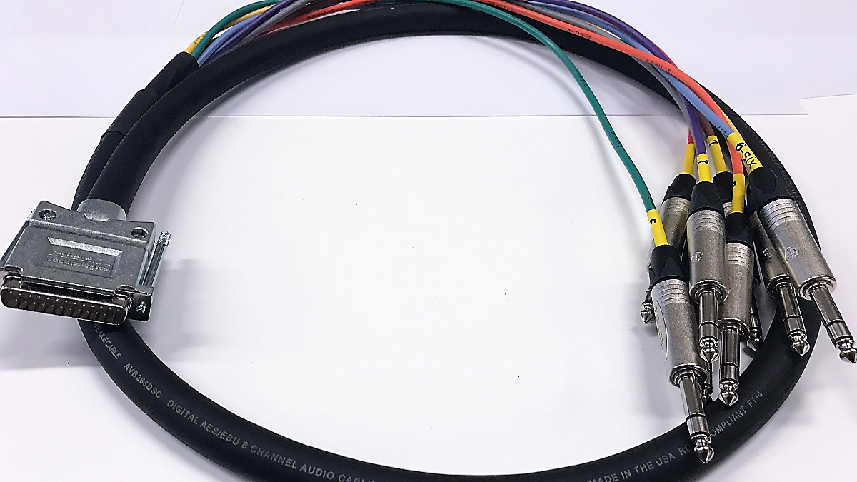 D-Sub to TRS Snake - Cable Factory